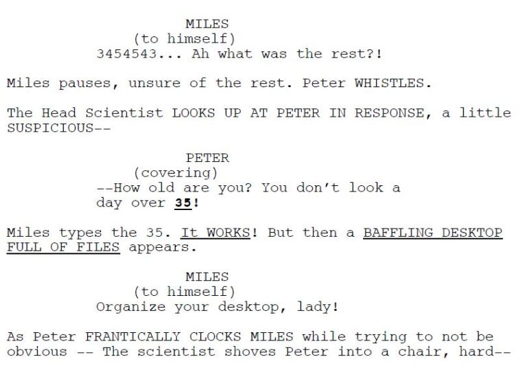 Screenwriting Basics #5: Scene Description – Bridget LaMonica